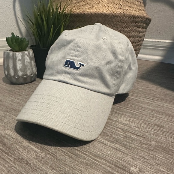 Vineyard Vines | Accessories | Vineyard Vines Gray Cap With Blue Whale ...